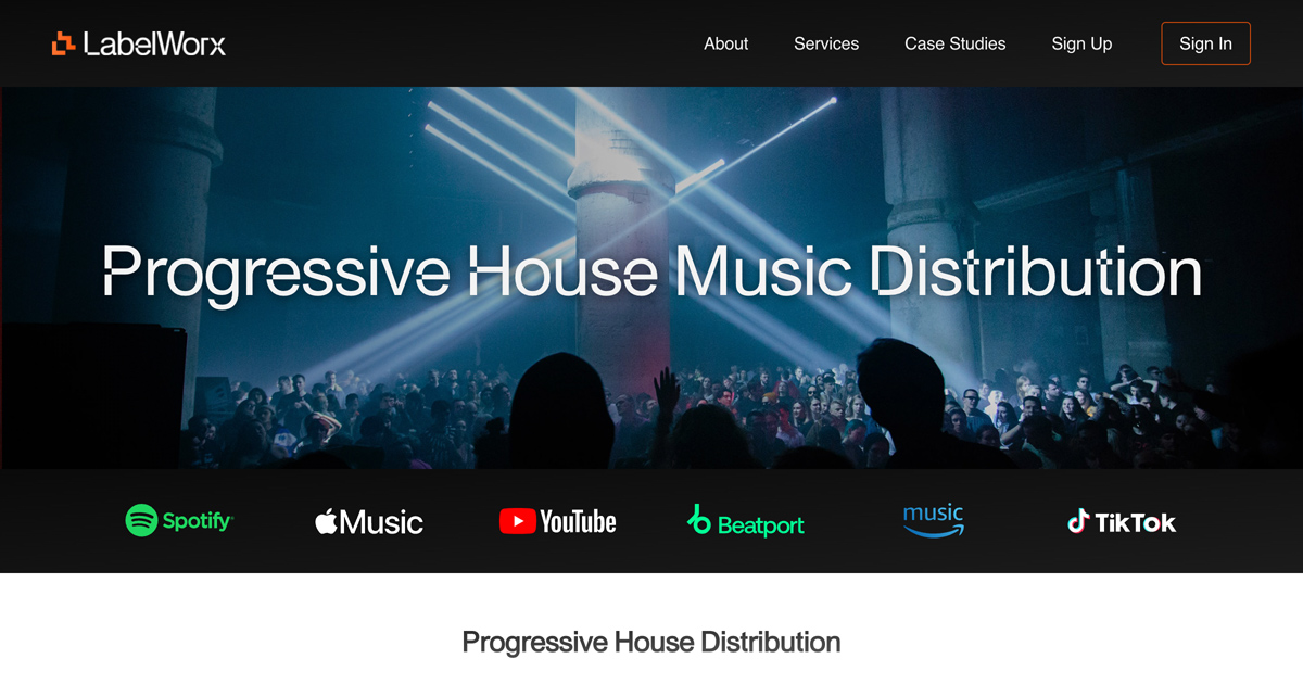 Progressive House Music Distribution | LabelWorx